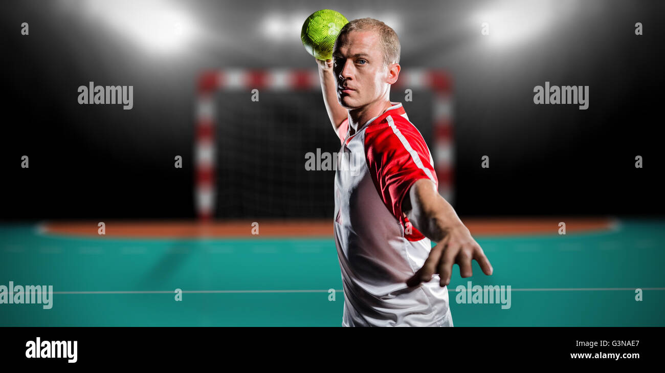 Man throwing a ball at camera hi-res stock photography and images - Alamy