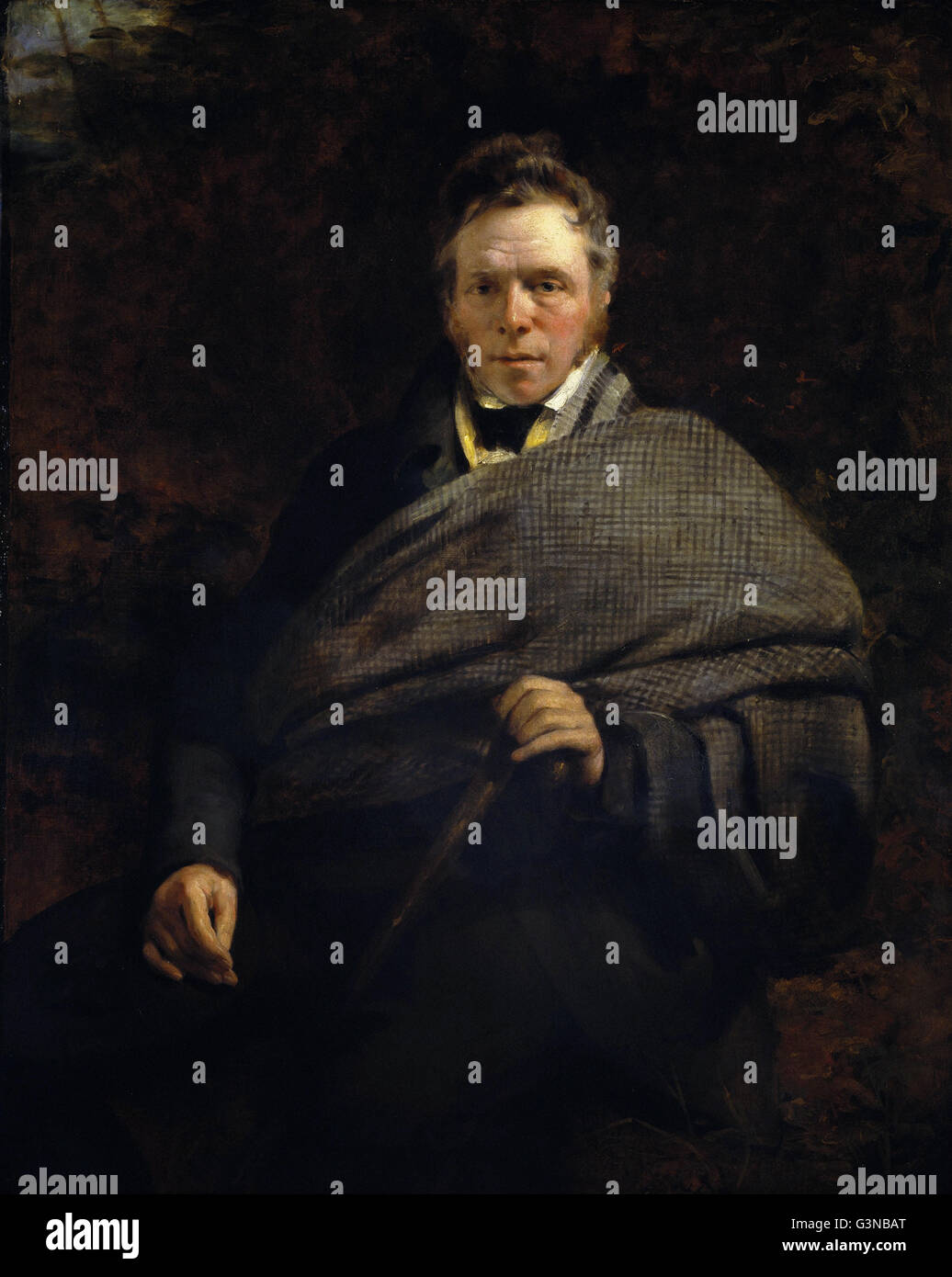 Sir John Watson Gordon - James Hogg, 1770 - 1835. Poet; 'The Ettrick ...