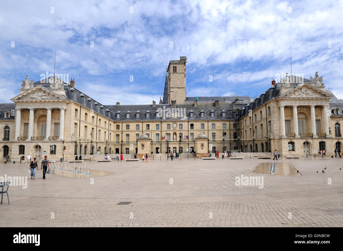 Ducal Palace, city hall, Place de la Liberation Square, Dijon, Cote d ...