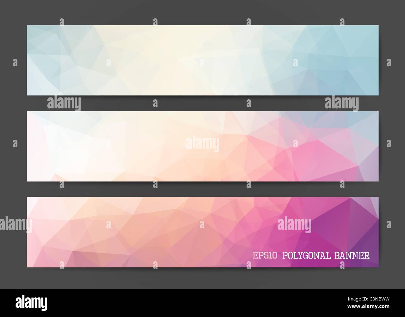 Abstract banner templates Stock Vector Image & Art - Alamy