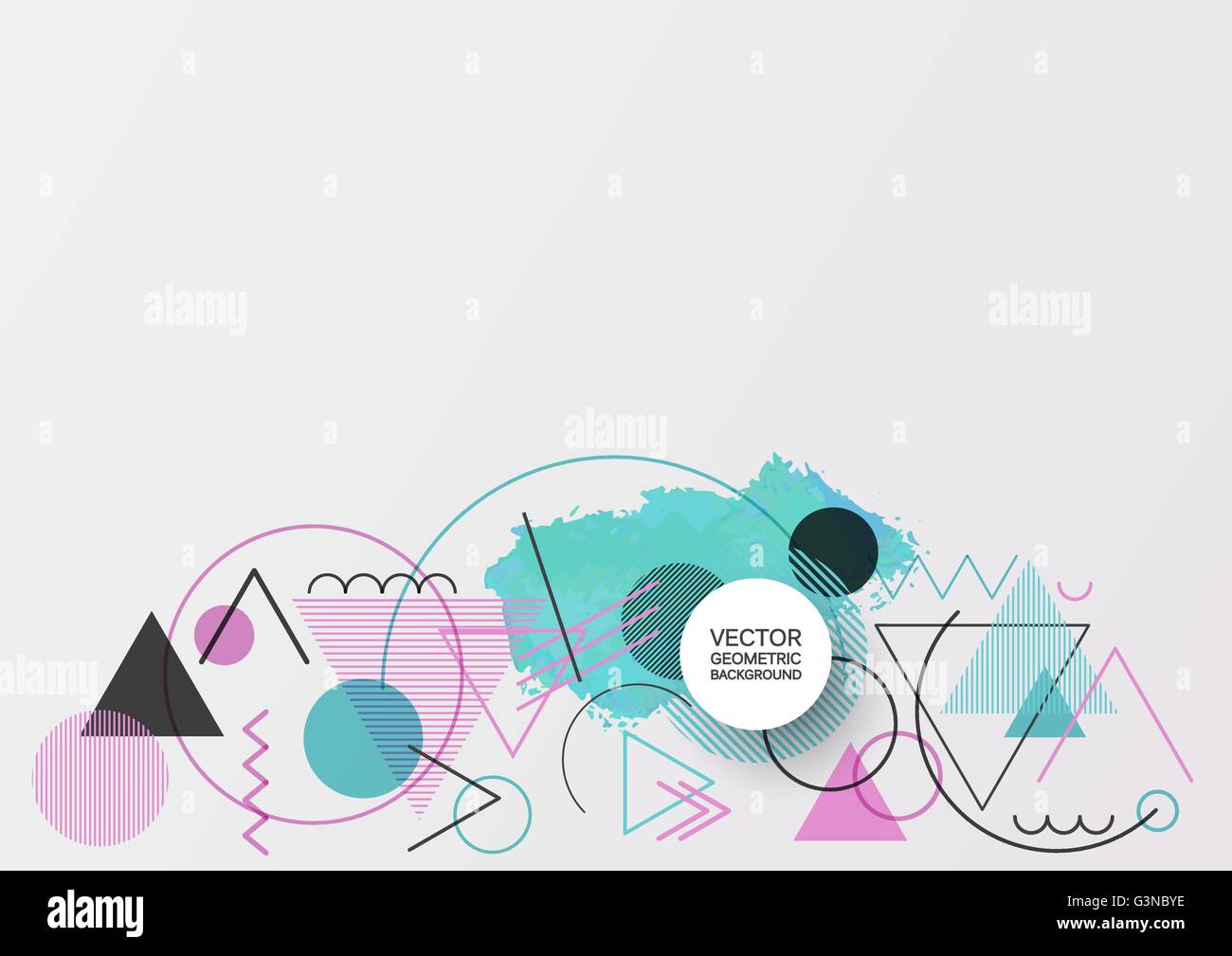 Abstract geometric background Stock Vector Image & Art - Alamy