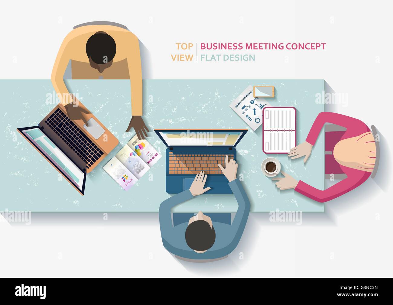 Business meeting concept Stock Vector Image & Art - Alamy