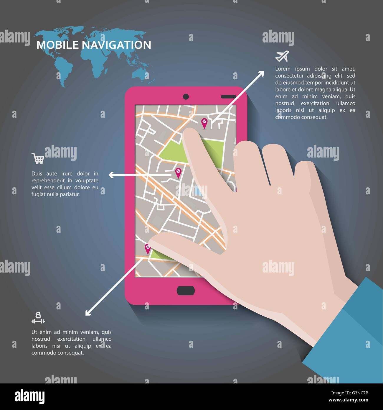 Navigation concept hi-res stock photography and images - Alamy