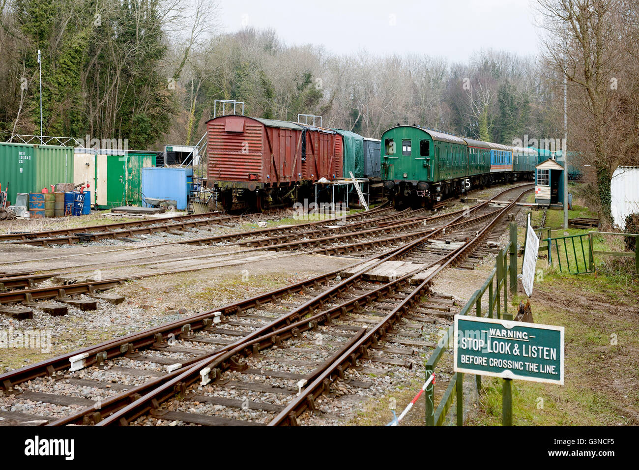 East Kent Railway, Kent UK looking towards Eythorne Stock Photo - Alamy