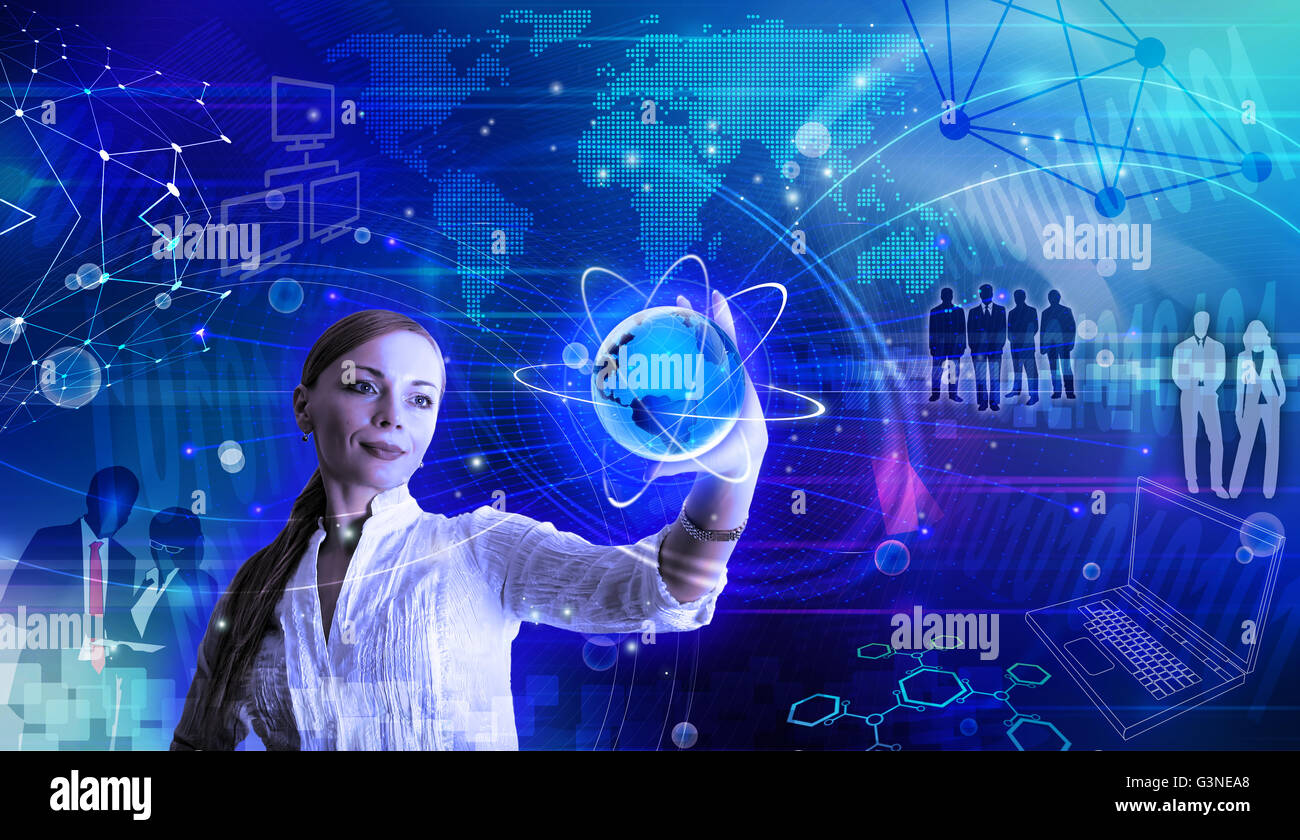 Internet illustration hi-res stock photography and images - Alamy
