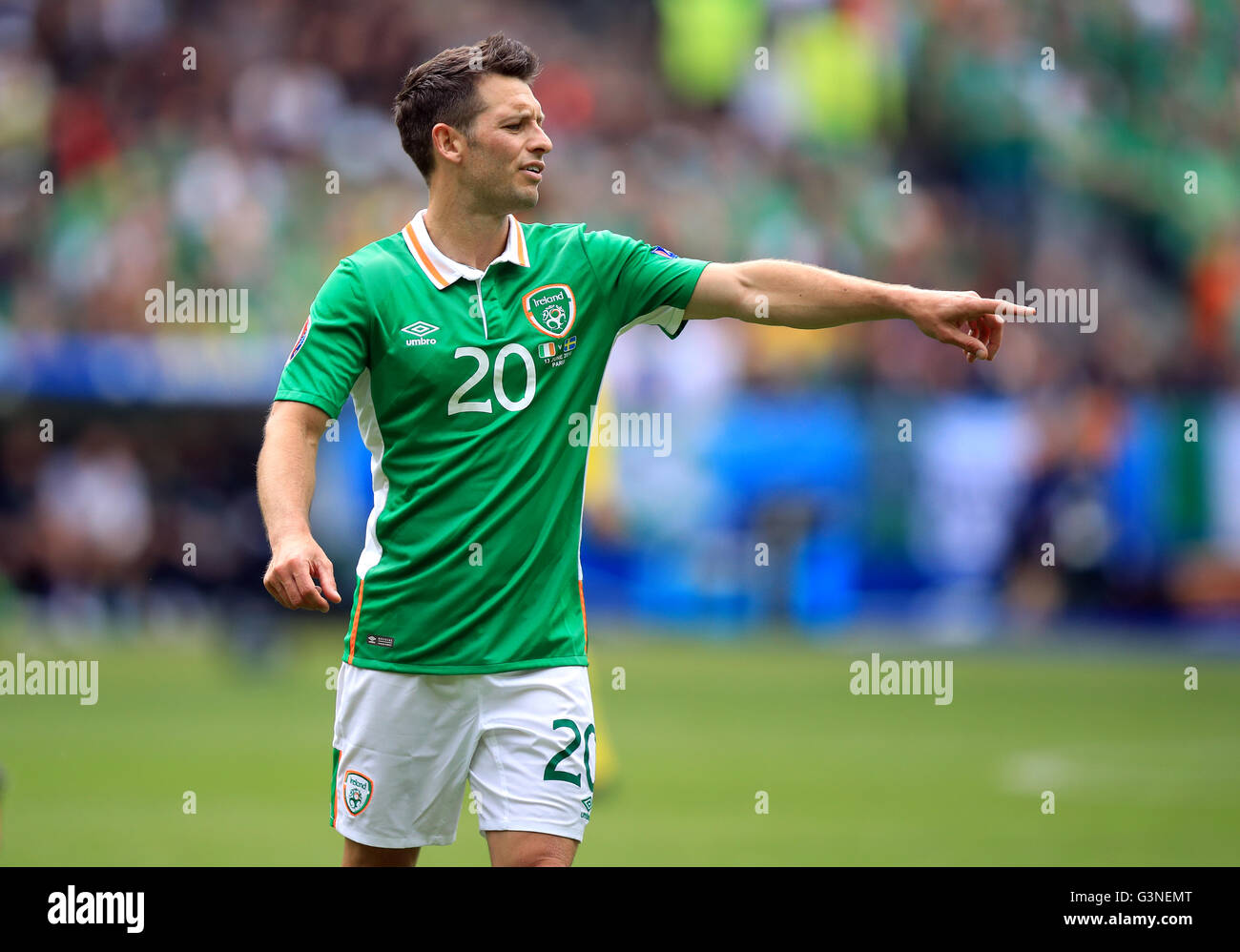 Republic of Ireland's Wes Hoolahan during the UEFA Euro 2016, Group E ...