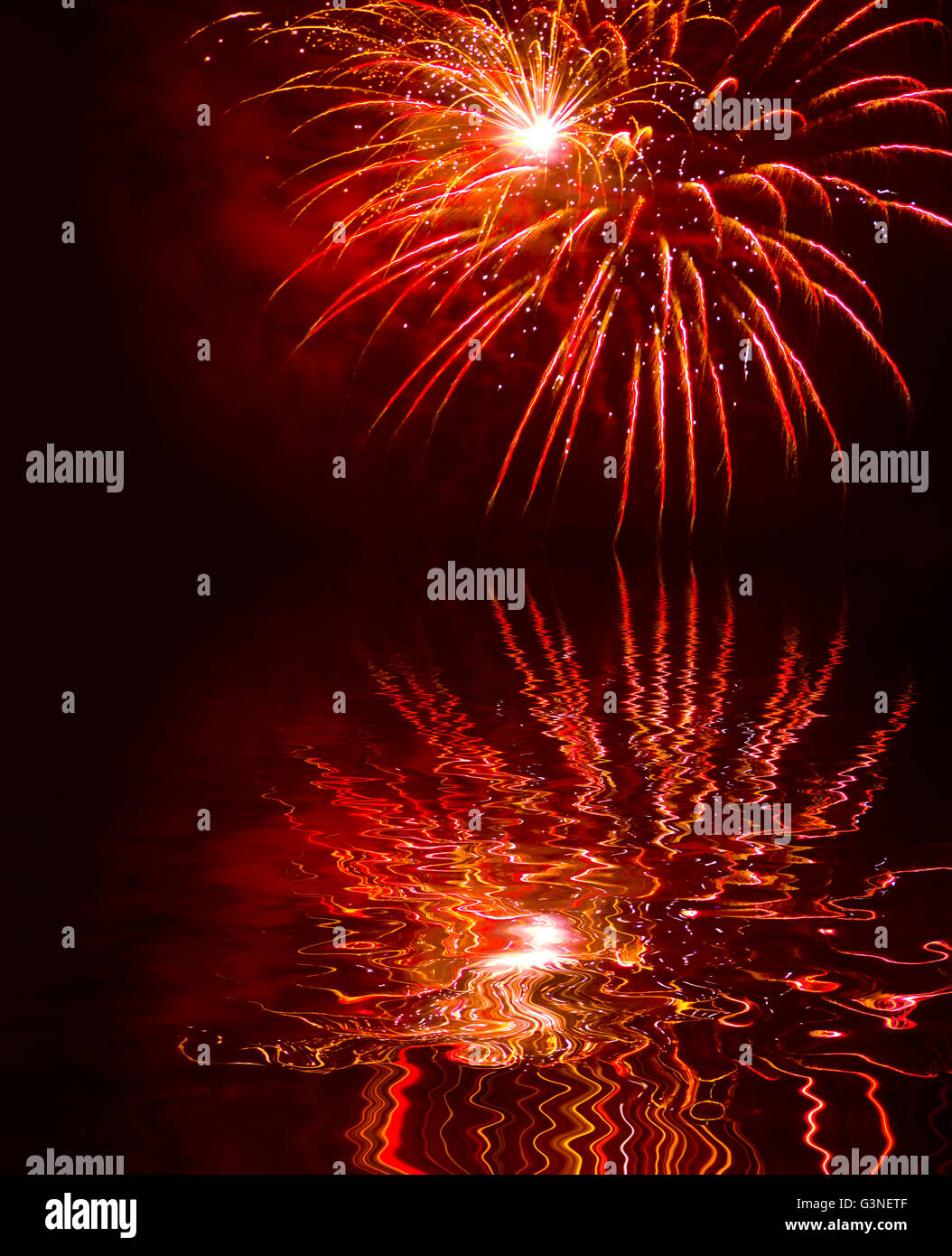 Fireworks exploding lights effects party hi-res stock photography and ...