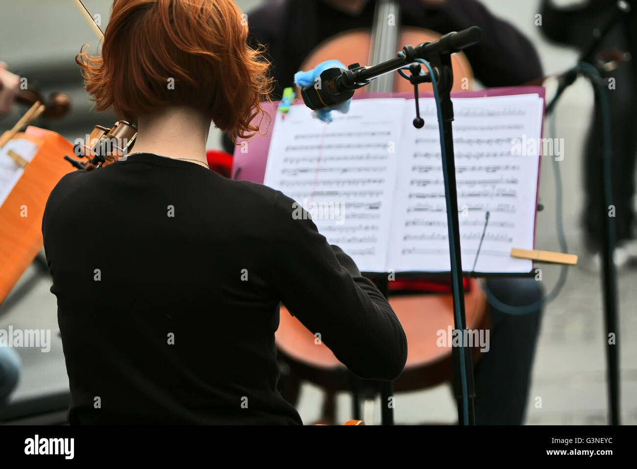 Philharmonic orchestra outdoor hi-res stock photography and images - Alamy