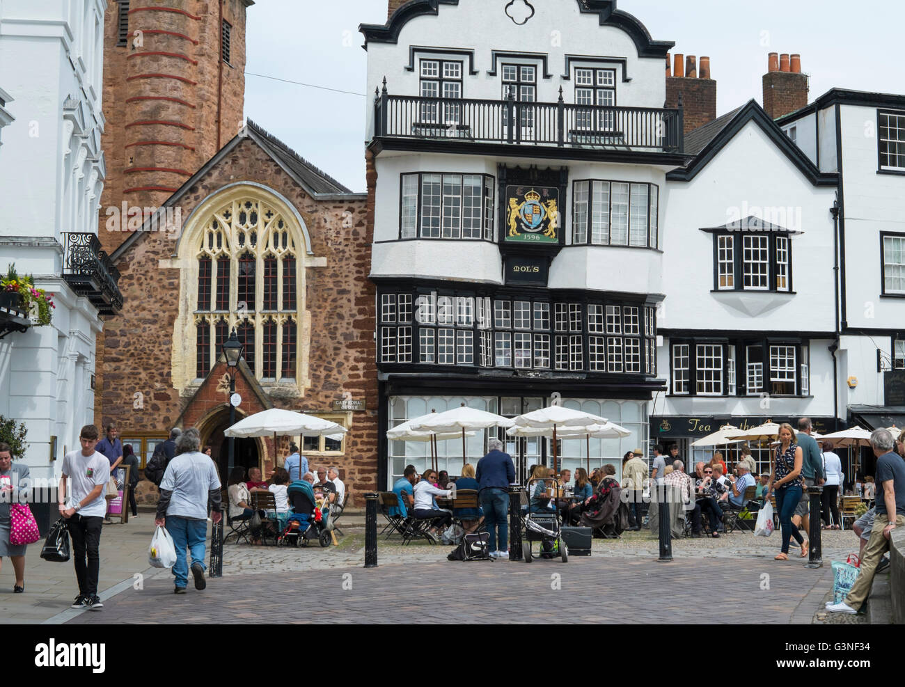 Exeter Capital city of Devon England UK mols Stock Photo - Alamy