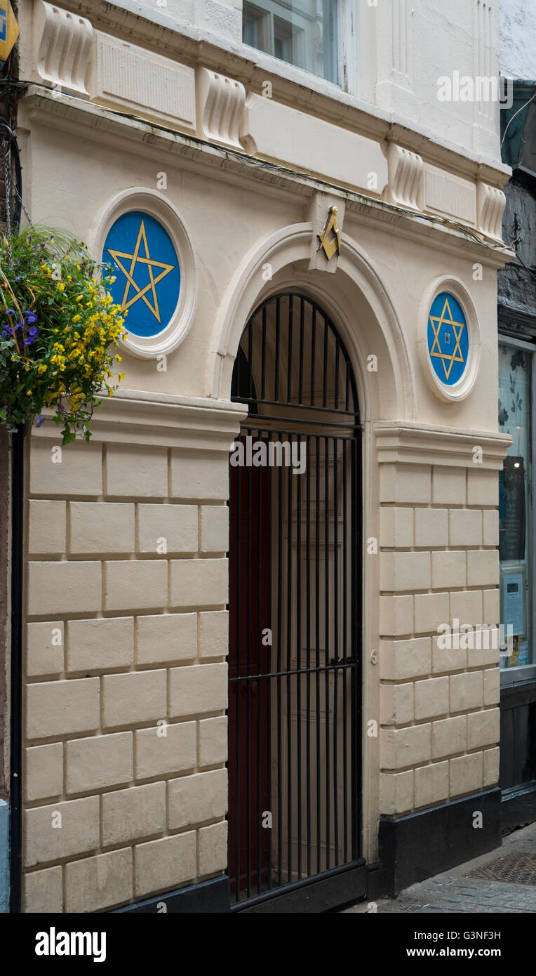 Exeter Capital city of Devon England UK The Masonic Hall Gandy Street ...