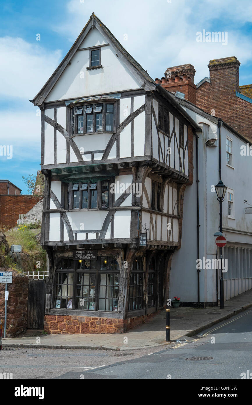 Exeter Capital city of Devon England UK The House that Moved Stock ...