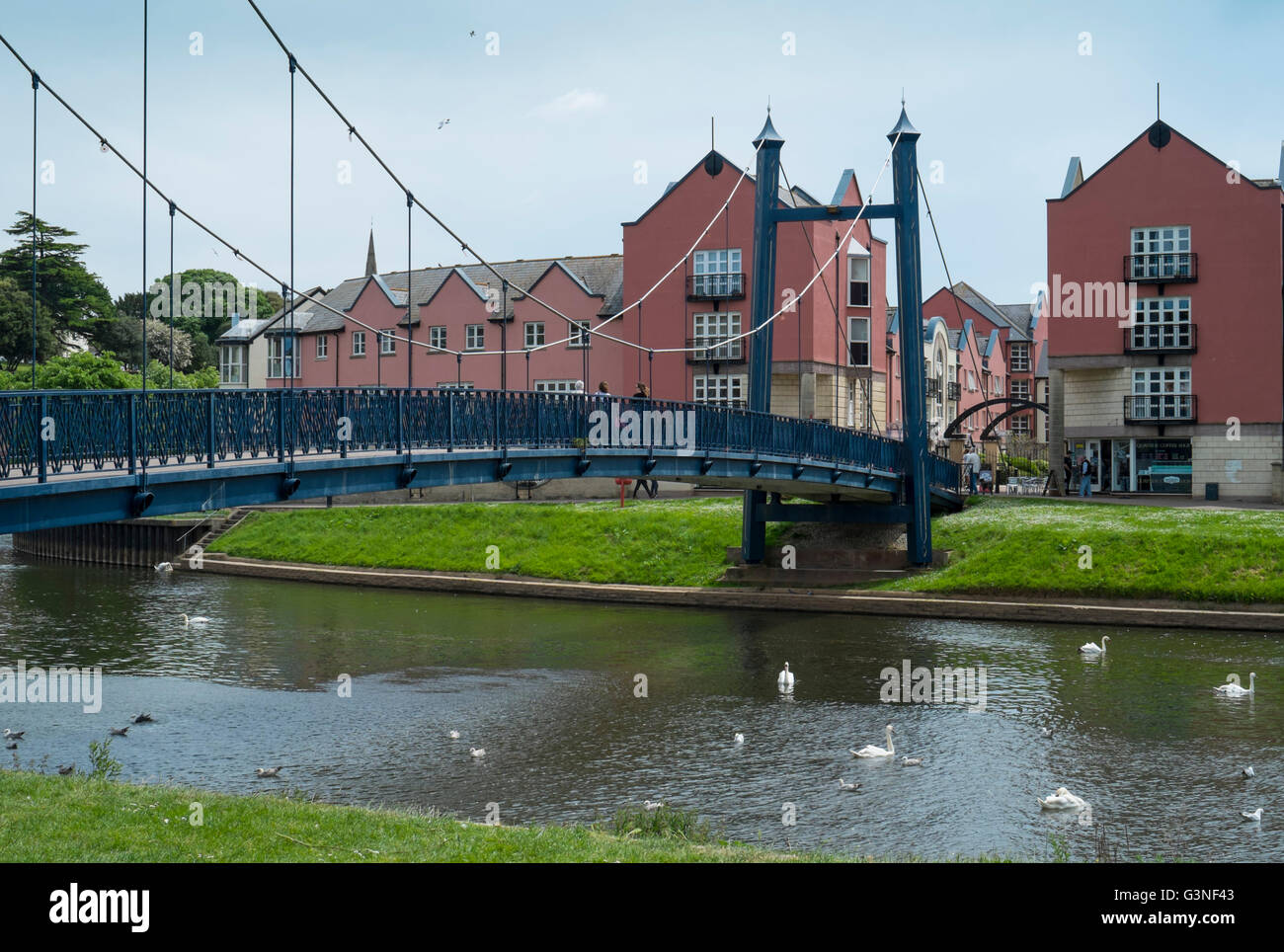 Exeter Capital city of Devon England UK Stock Photo - Alamy