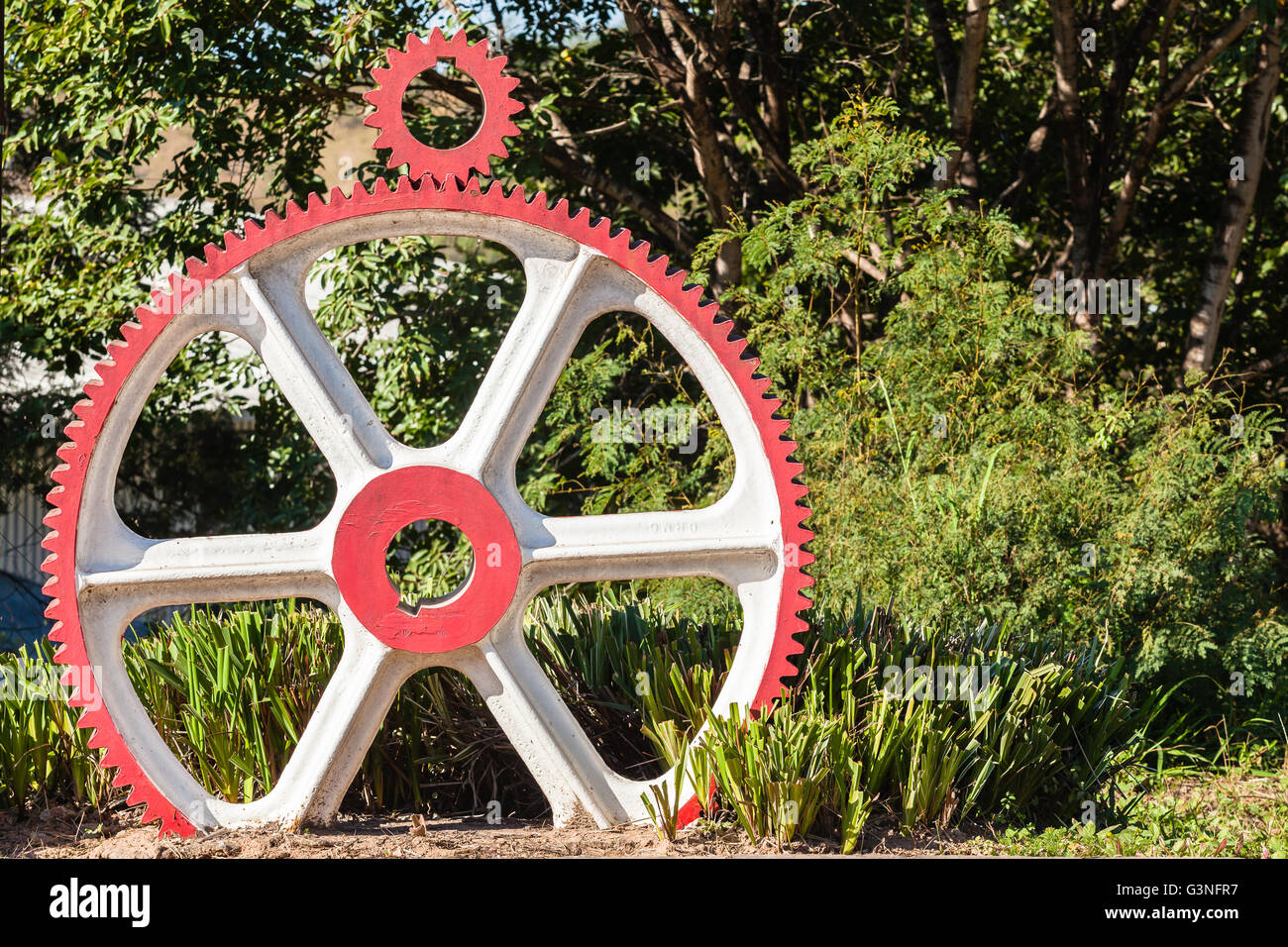 Wheel gears with drive gear sprocket outside engineering machining ...