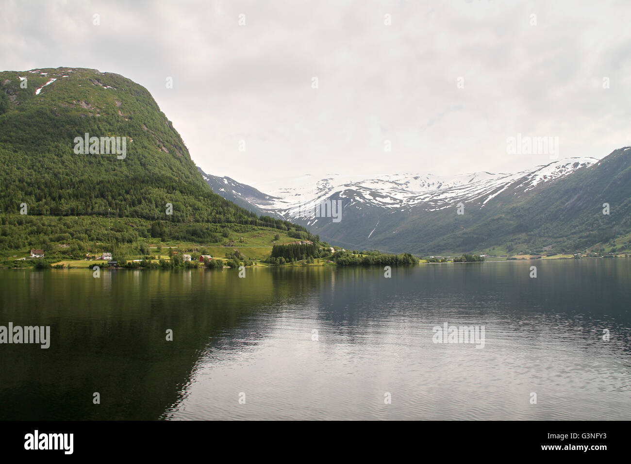 Idyllic scenery near Jølster in Norway Stock Photo - Alamy