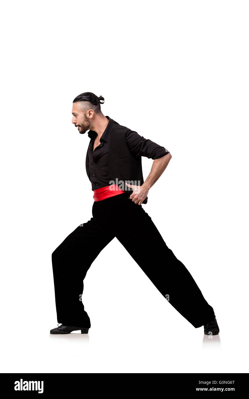 Male flamenco dancer man tradition Cut Out Stock Images & Pictures - Alamy