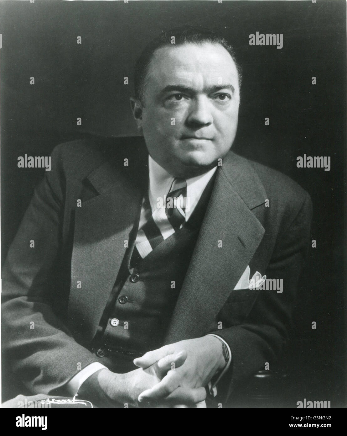 J. Edgar Hoover (1895-1972), director of the FBI Stock Photo - Alamy