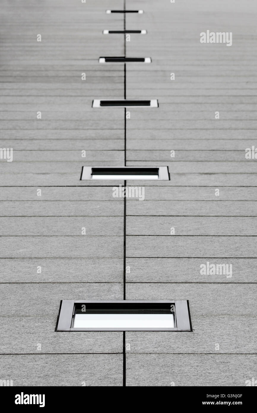 Windows on the facade of a building Stock Photo - Alamy