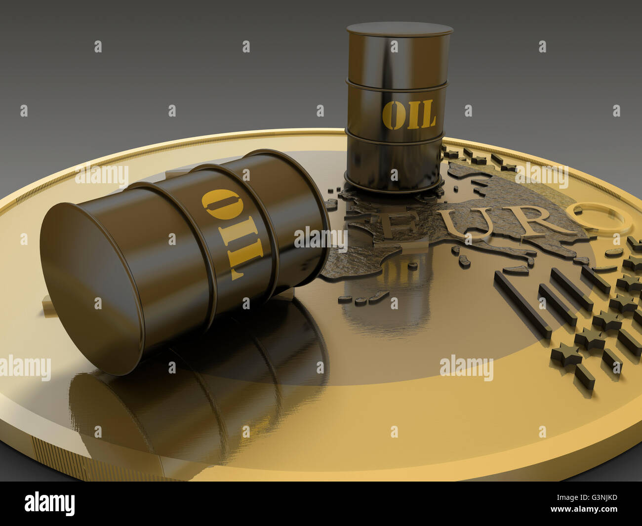 Two oil barrels hi-res stock photography and images - Alamy