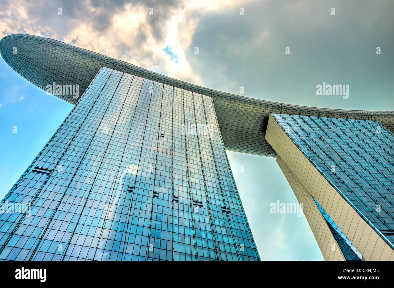 Spectacular unique marina bay sands hi-res stock photography and images ...