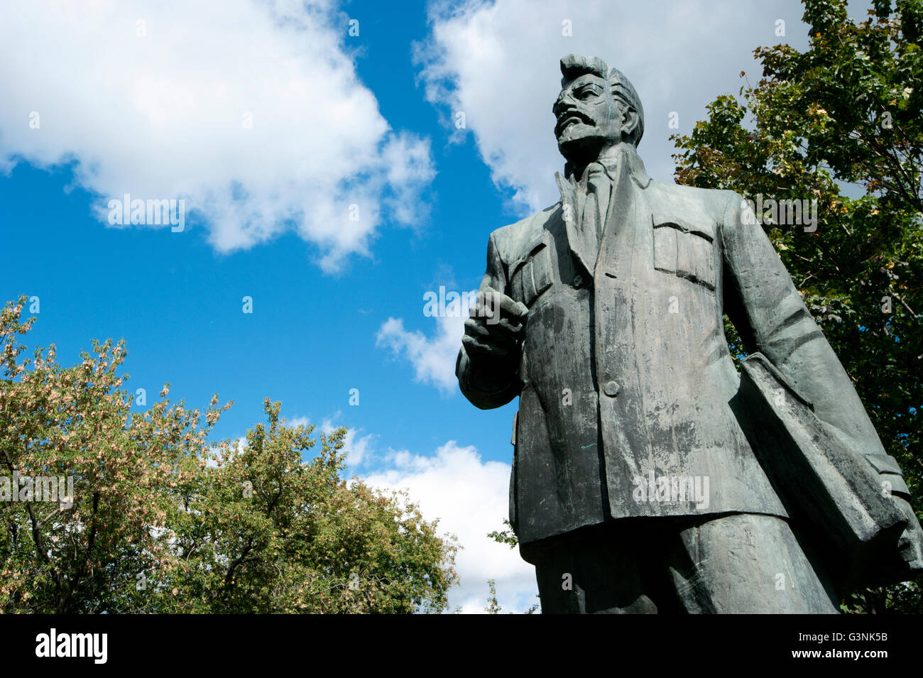 Statue, sculpture park, Moscow, Russia Stock Photo - Alamy