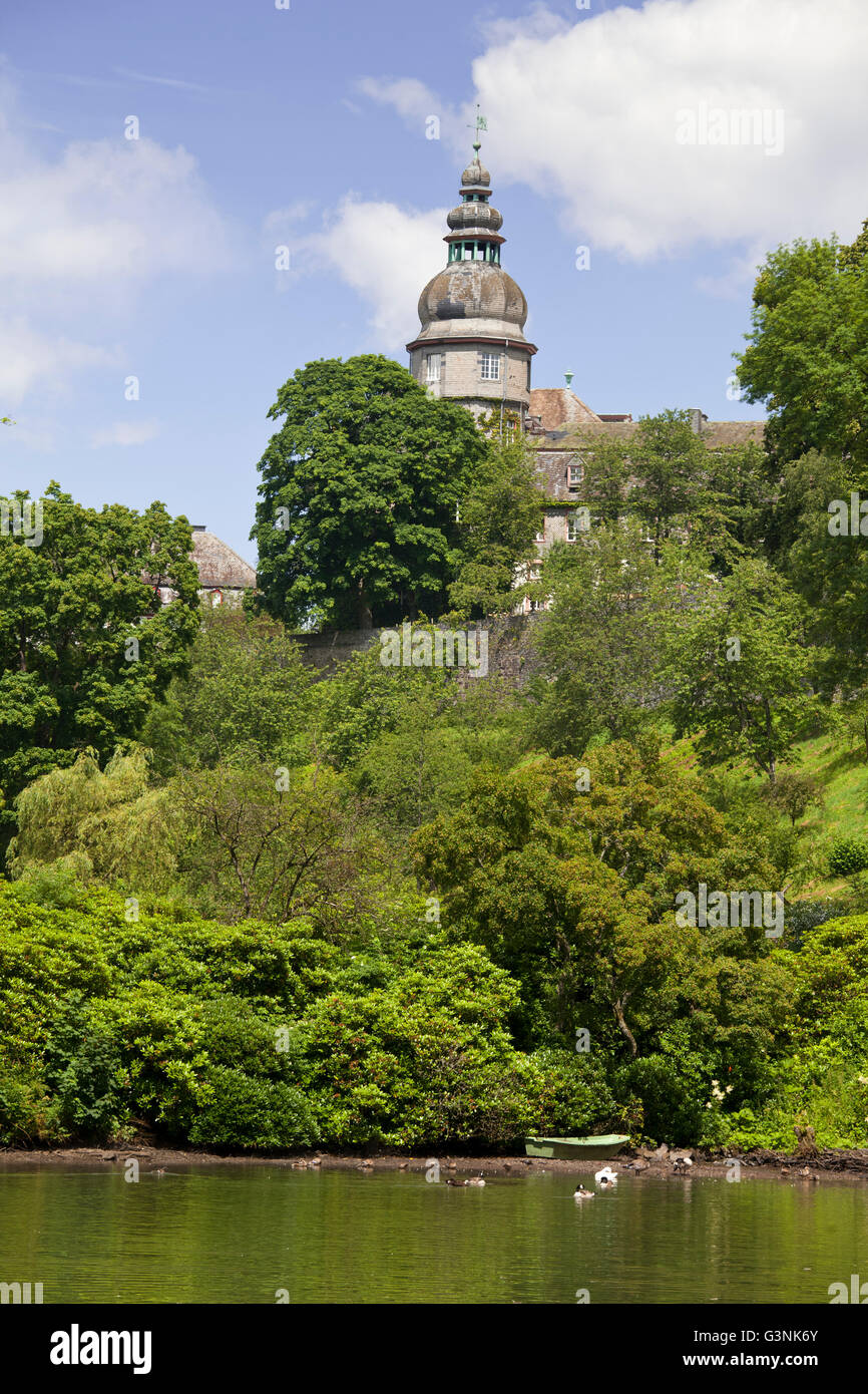 Castle gardens of Schloss Berleburg Castle, Bad Berleburg ...