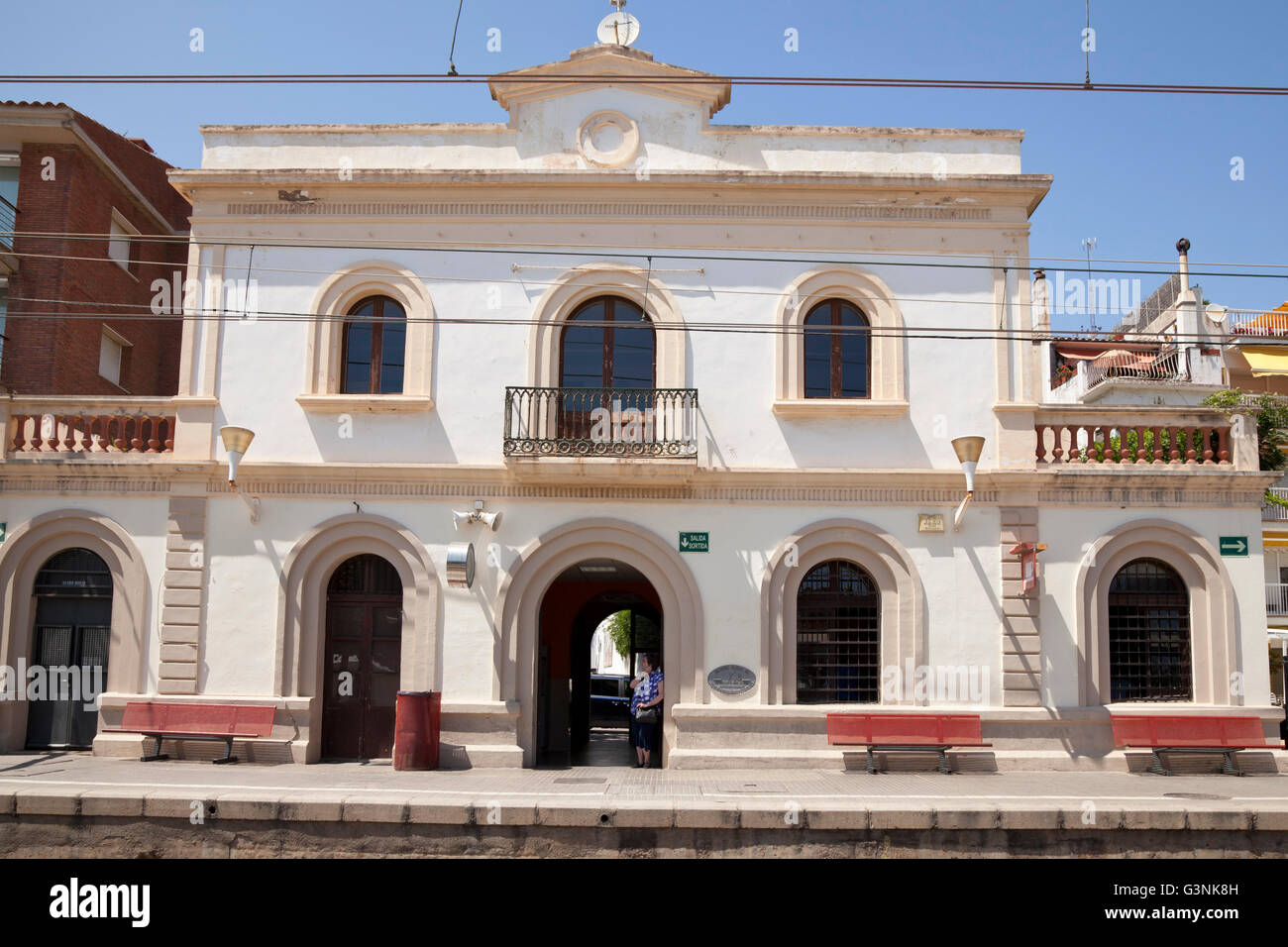 Costa maresme railway hi-res stock photography and images - Alamy