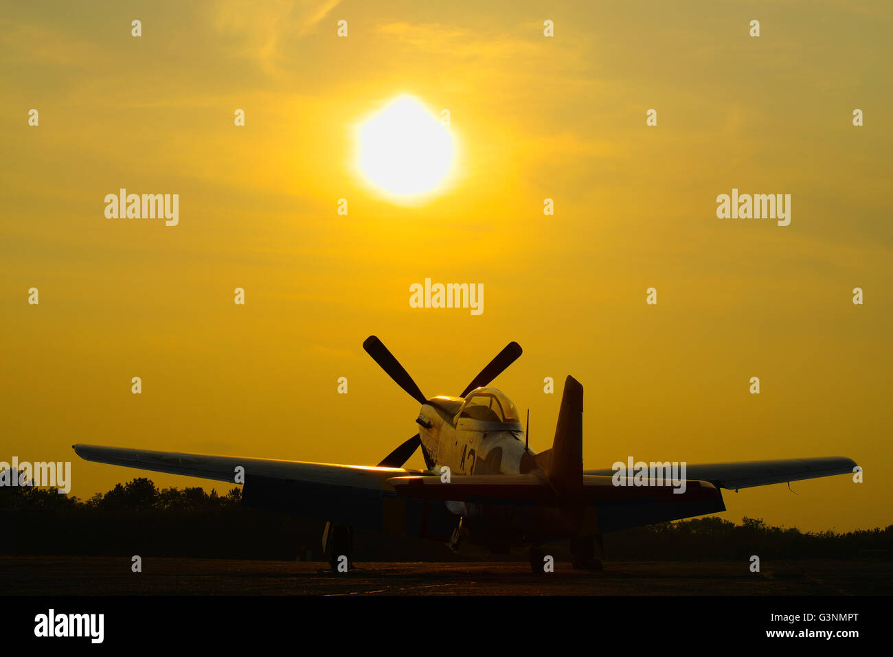 P-51D, Mustang, Red Tail, Tuskegee Airmen Stock Photo - Alamy
