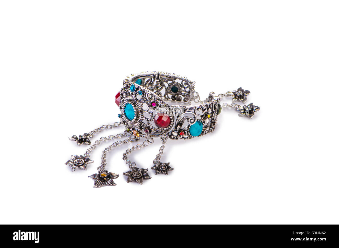 Gold jewellery ring isolated on the white background Stock Photo - Alamy