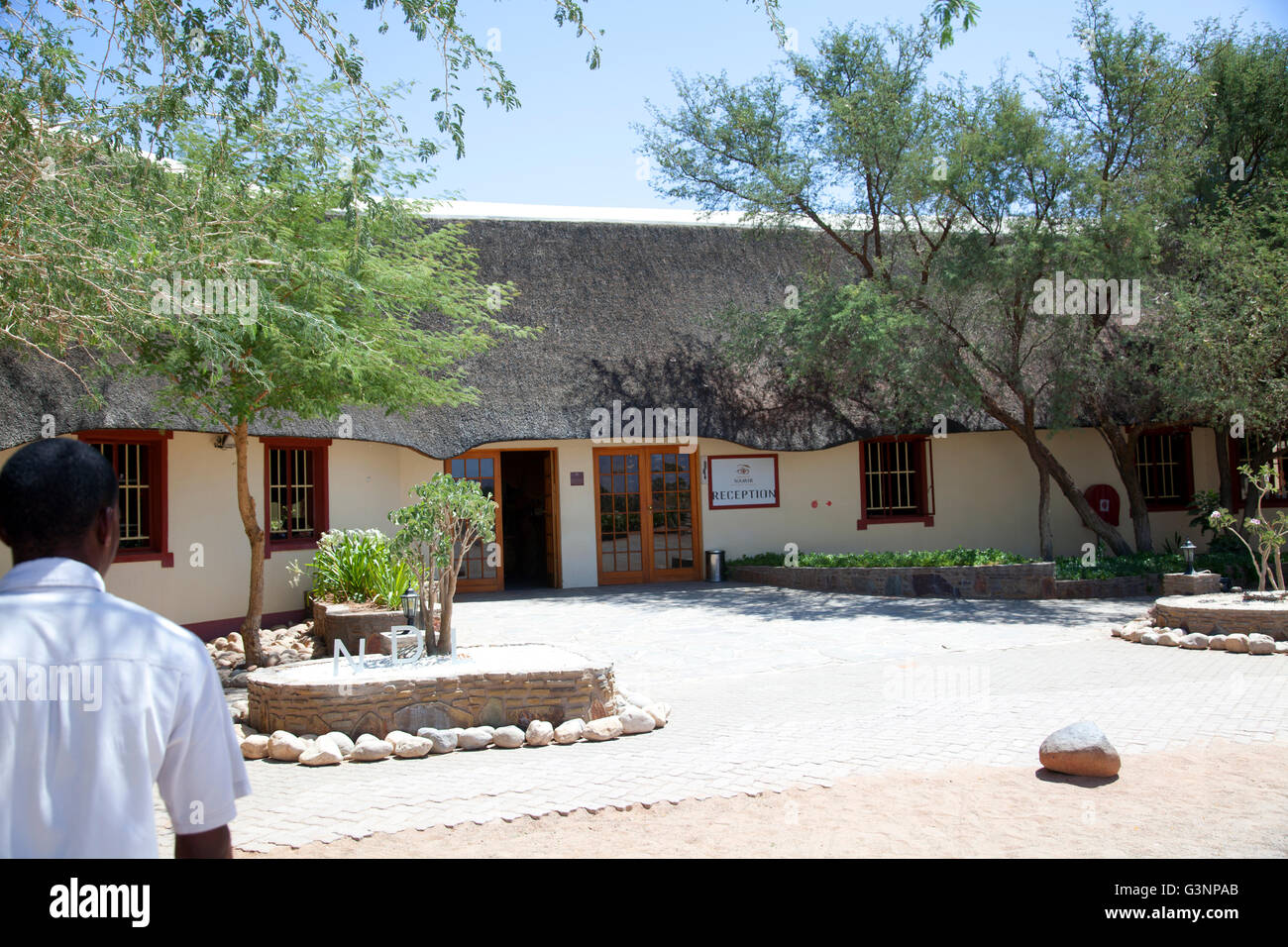 Namib Desert Lodge in Namibia Stock Photo - Alamy