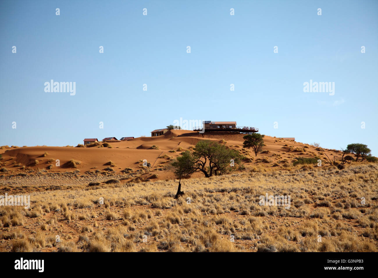 Namib Desert Star Dune Camp in Namibia Stock Photo - Alamy
