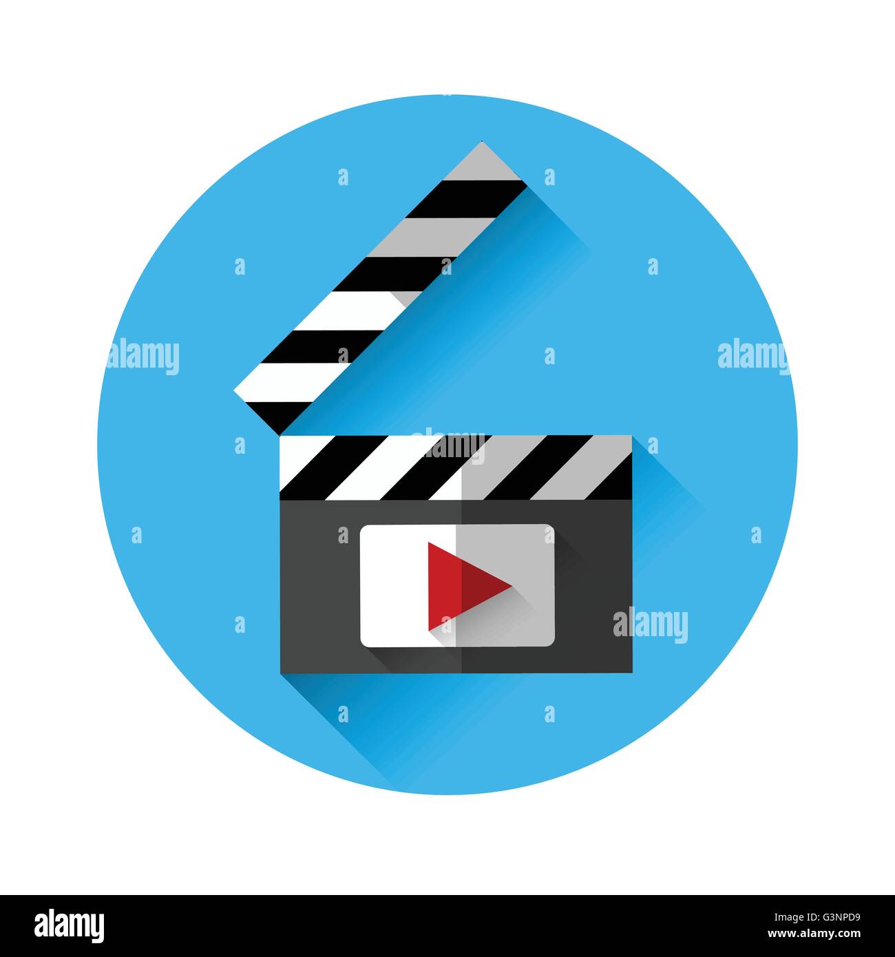 Clapper Film Industry Concept Stock Vector Image & Art - Alamy