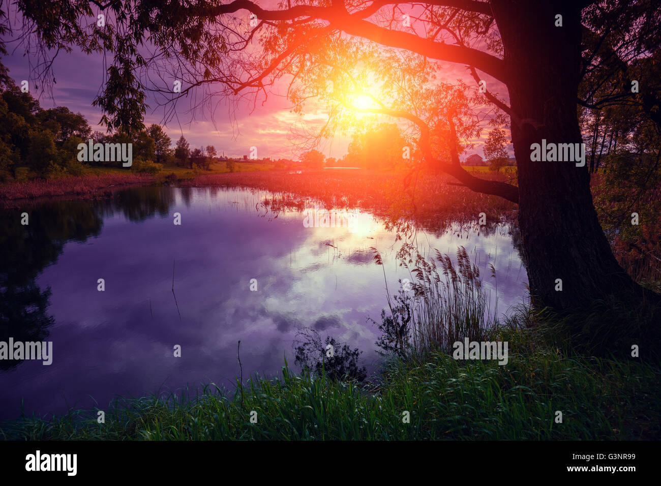 Magic sun hi-res stock photography and images - Alamy
