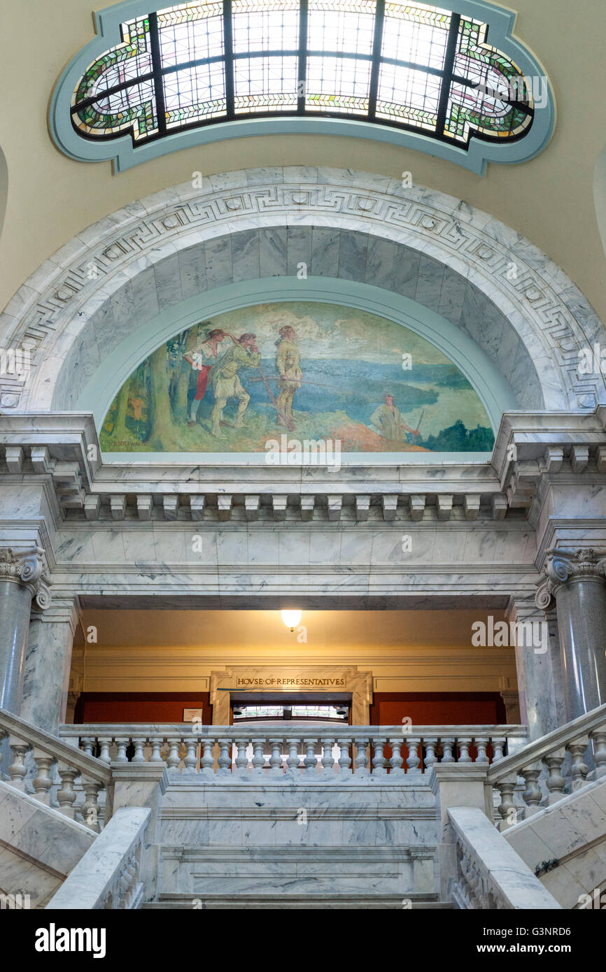Kentucky capitol mural hi-res stock photography and images - Alamy