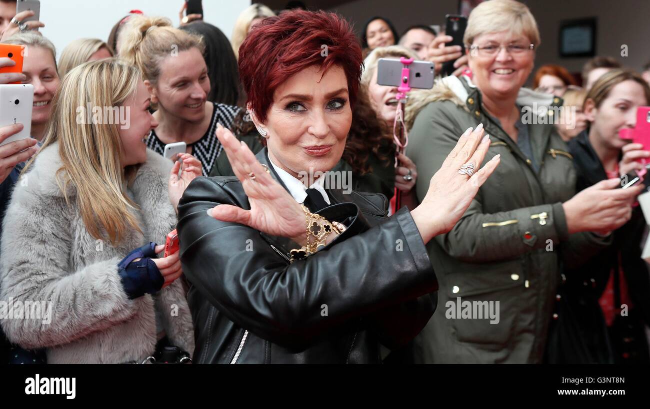 Sharon Osbourne arrives at the Old Trafford Cricket Ground in ...