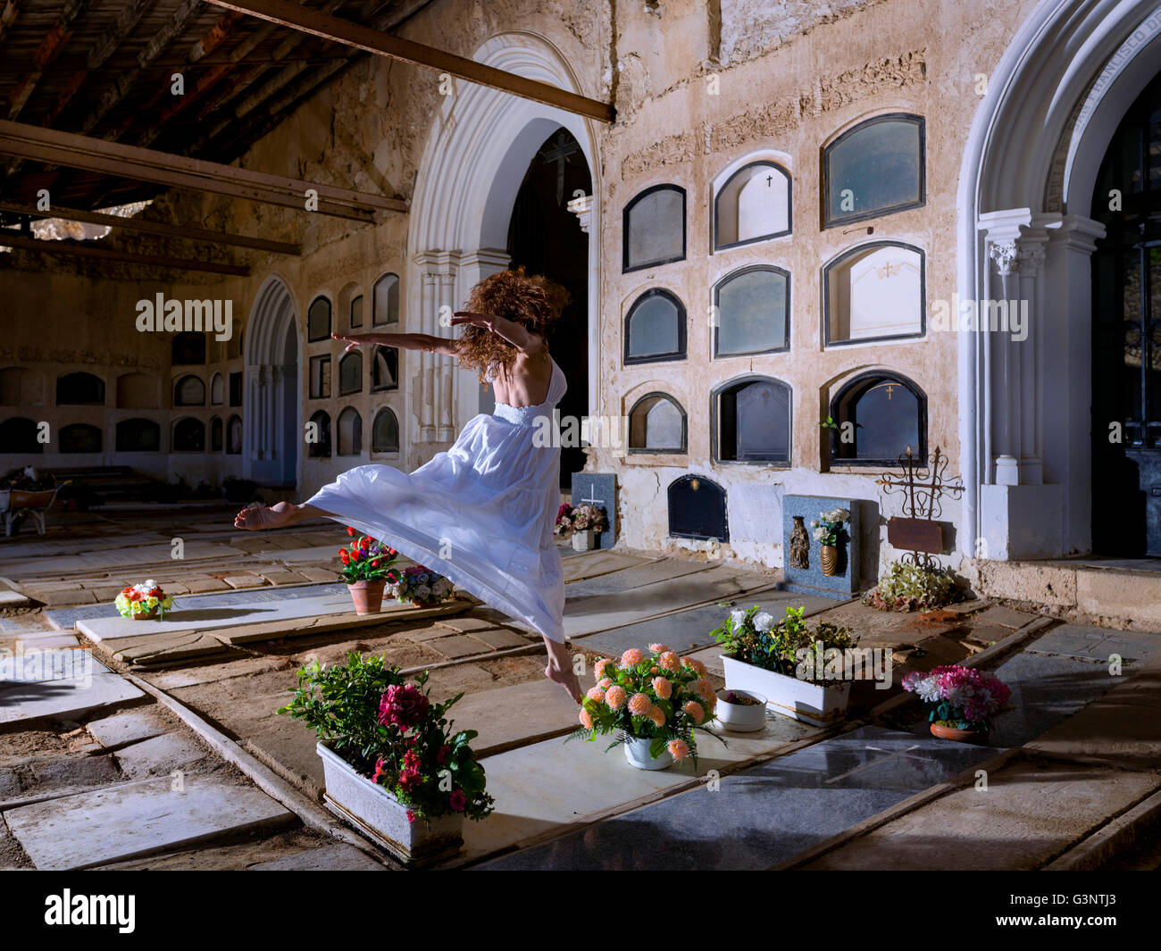 Dancing in cemetery hi-res stock photography and images - Alamy