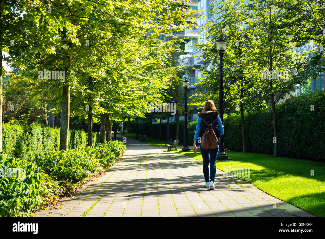 Strolling in the park hi-res stock photography and images - Alamy