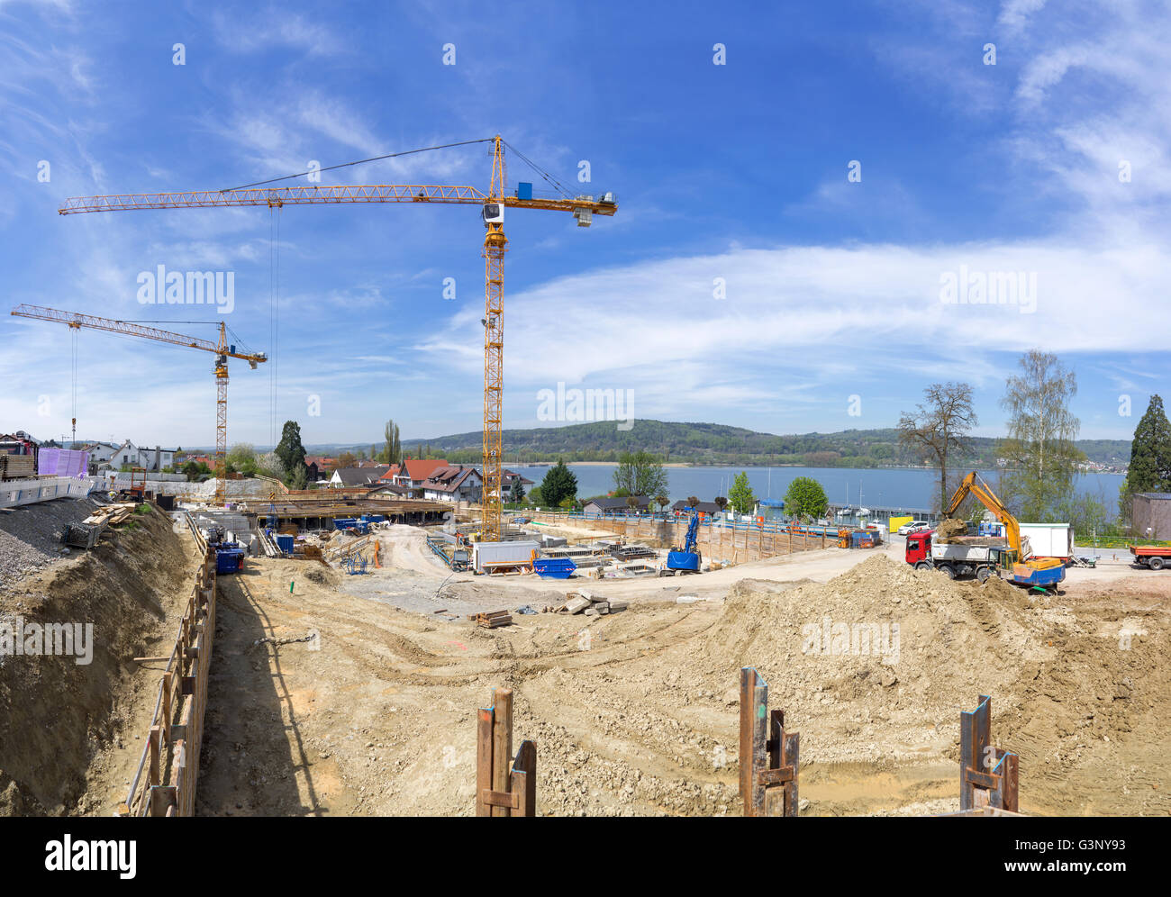 Civil construction site hi-res stock photography and images - Alamy