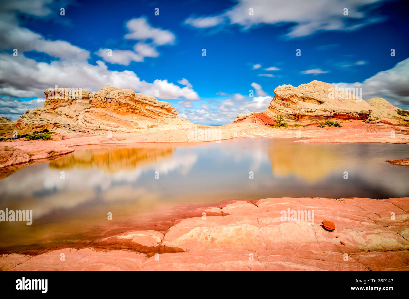 Amazing scenery - White Pocket, Arizona Stock Photo - Alamy