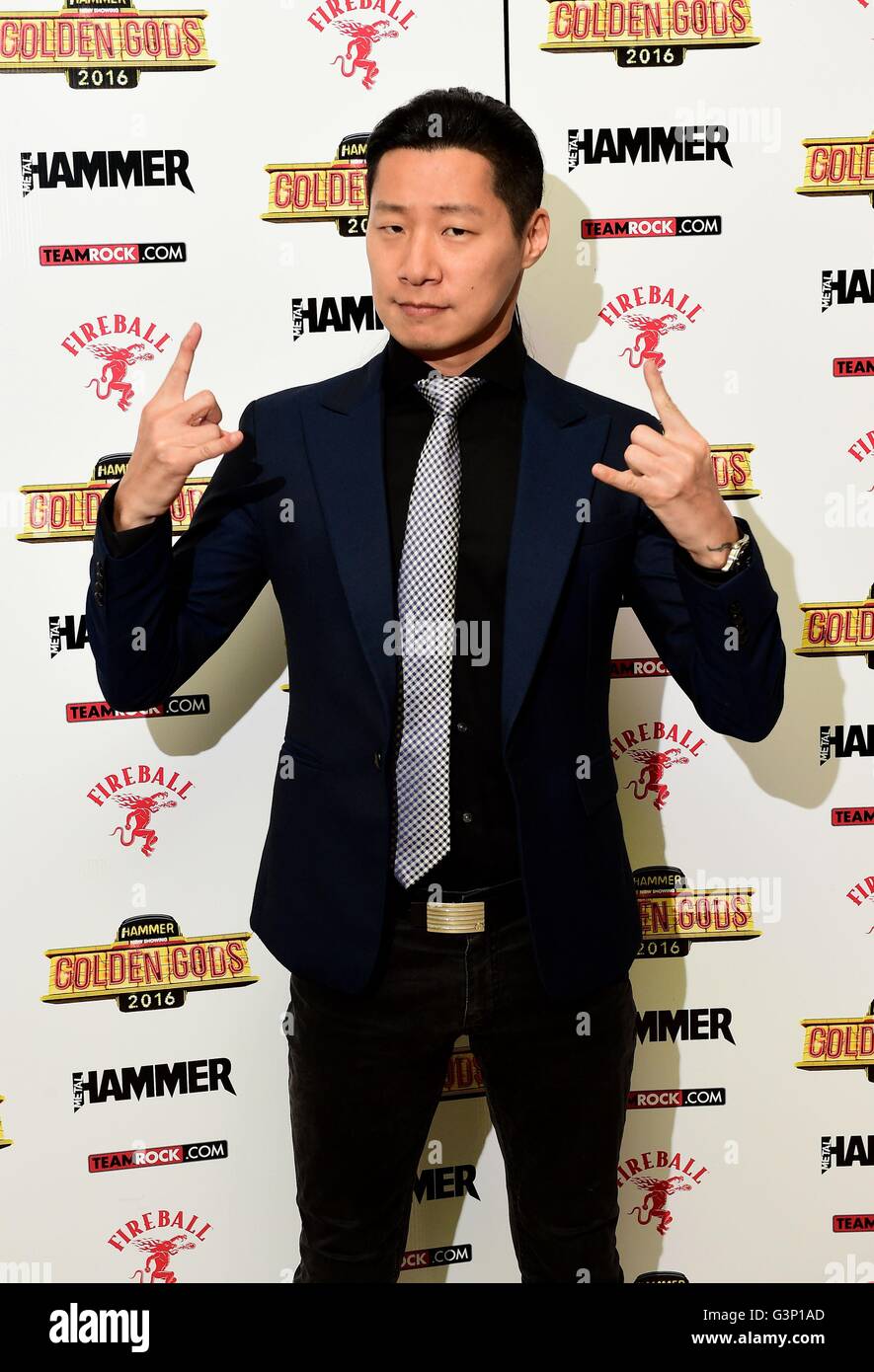 ChthoniC attending the Metal Hammer Golden Gods 2016 at the Eventim ...