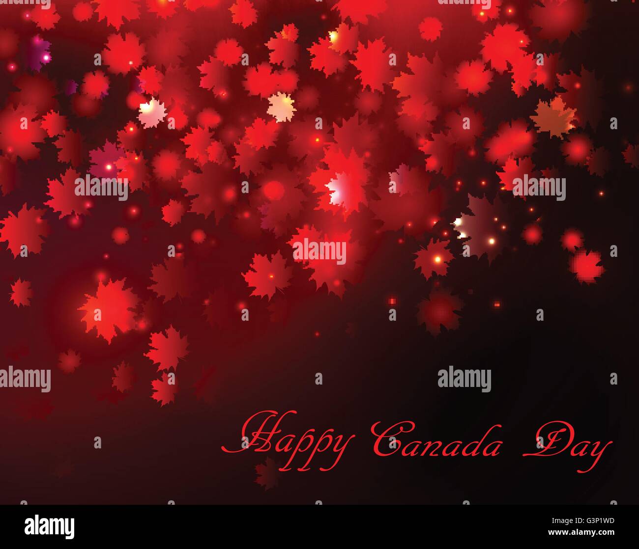 Happy Canada Day background Stock Vector Image & Art - Alamy