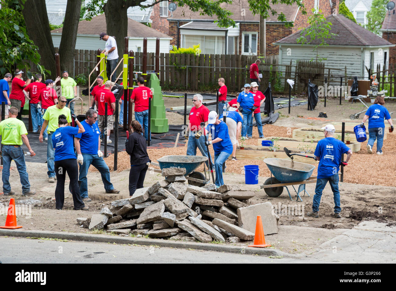 Community Build Playground High Resolution Stock Photography and Images ...