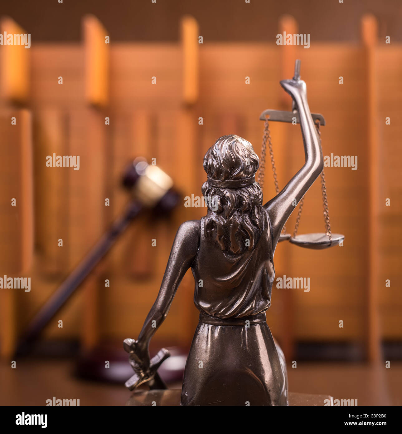 Statue of justice, law concept Stock Photo - Alamy