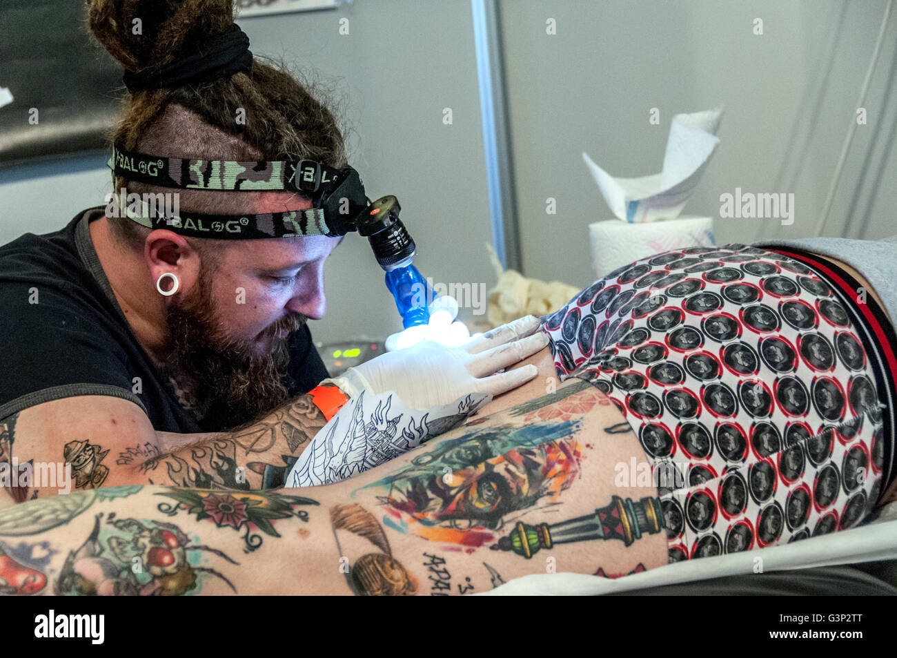Rome, Italy. 06th May, 2016. Over 500 international tattoo artists at ...