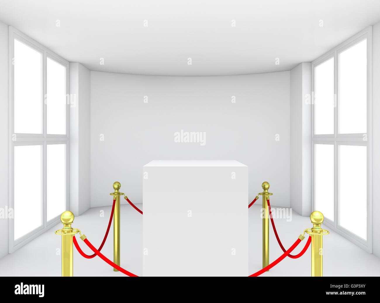 Exhibit barriers hi-res stock photography and images - Alamy