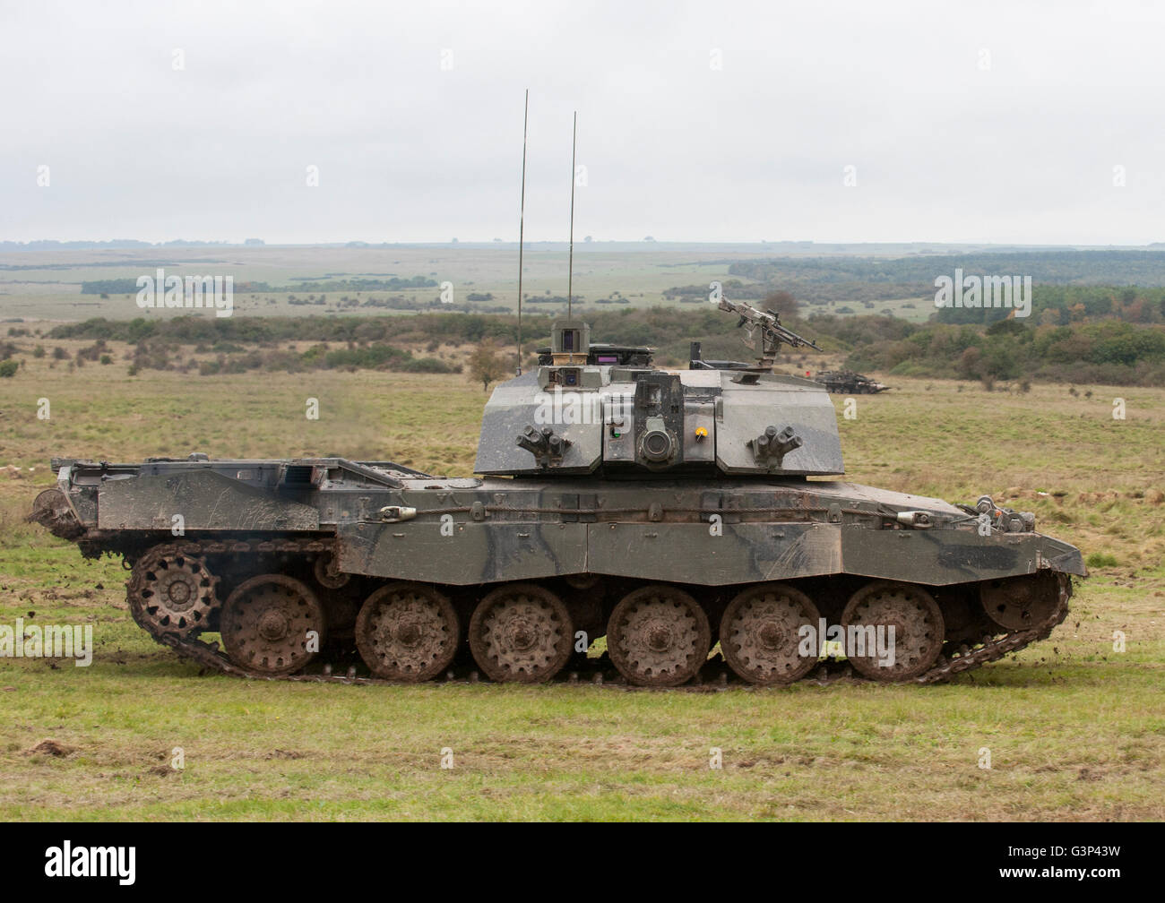 Challenger tank on training hi-res stock photography and images - Alamy