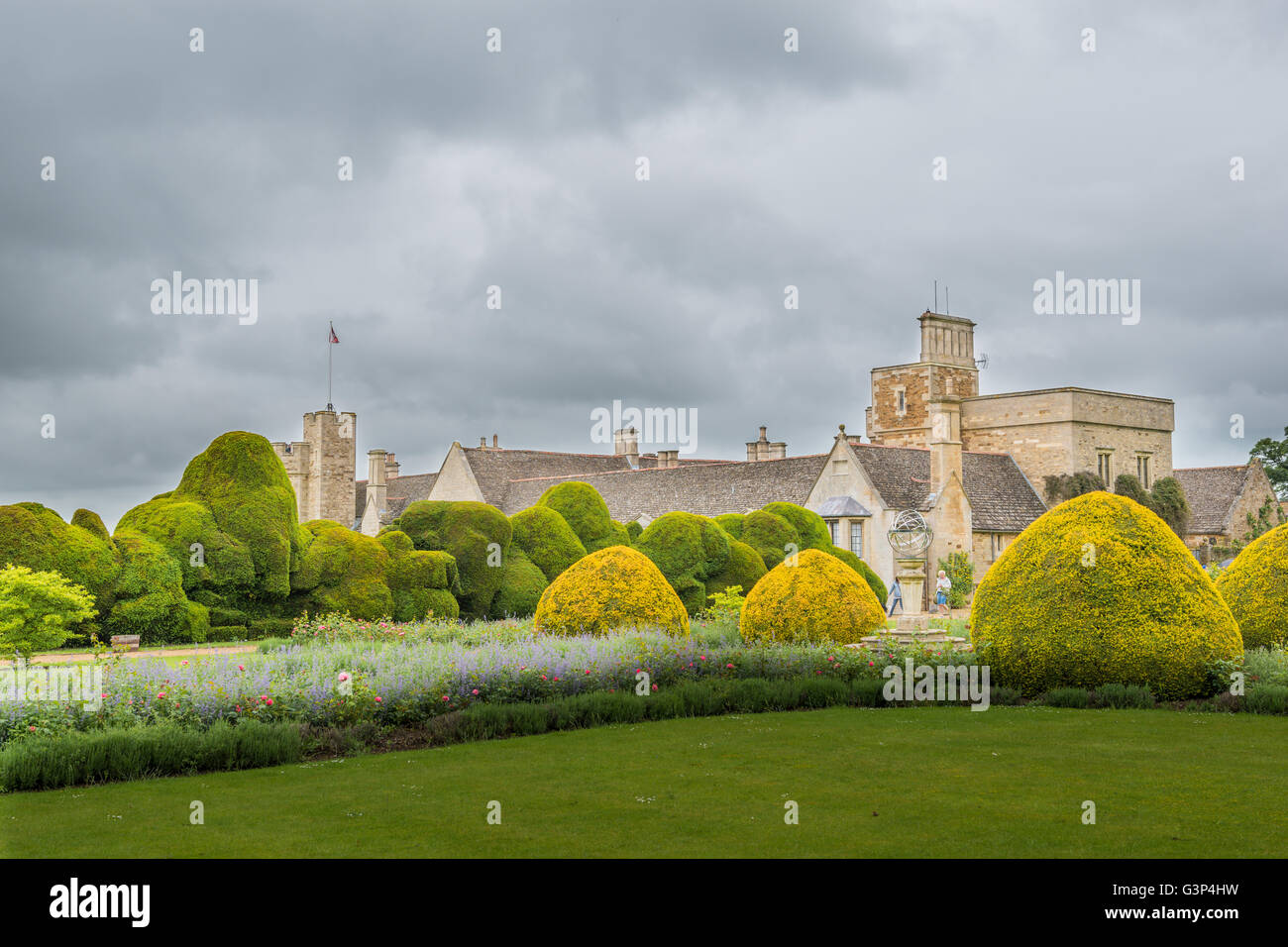 Rockingham castle ( just outside the town of Corby), built on the ...
