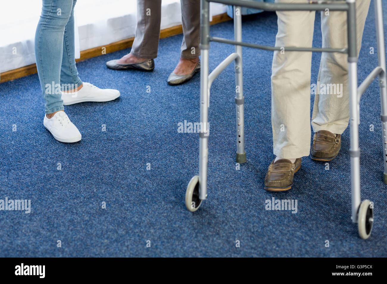 Walking aid hi-res stock photography and images - Alamy