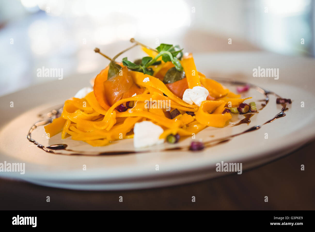 View of a prepared dish Stock Photo - Alamy