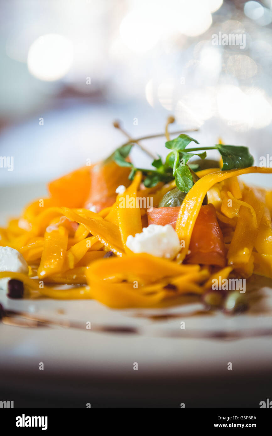 View of a prepared dish Stock Photo - Alamy