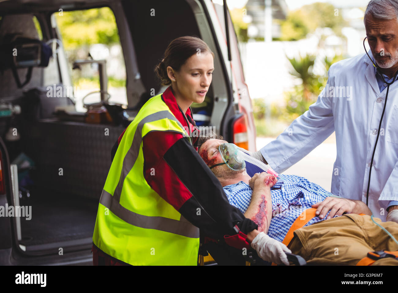 Injured person hi-res stock photography and images - Alamy